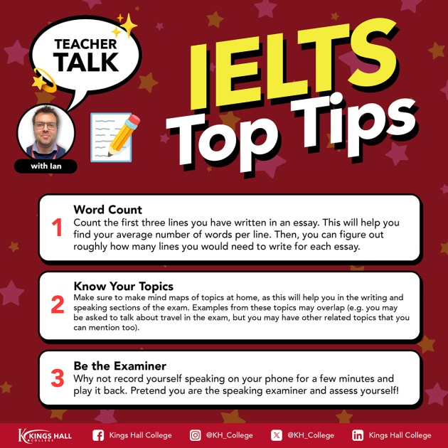 IELTS Top Tips